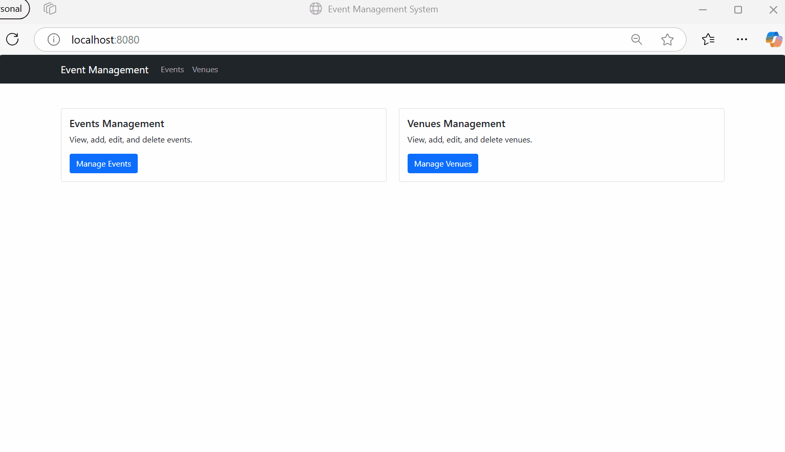 Event Management System Documentation | booking_system