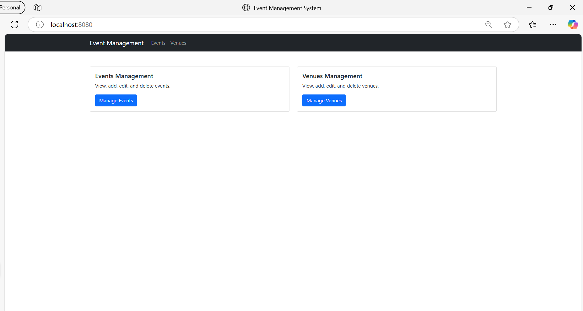 Event Management System Documentation | booking_system
