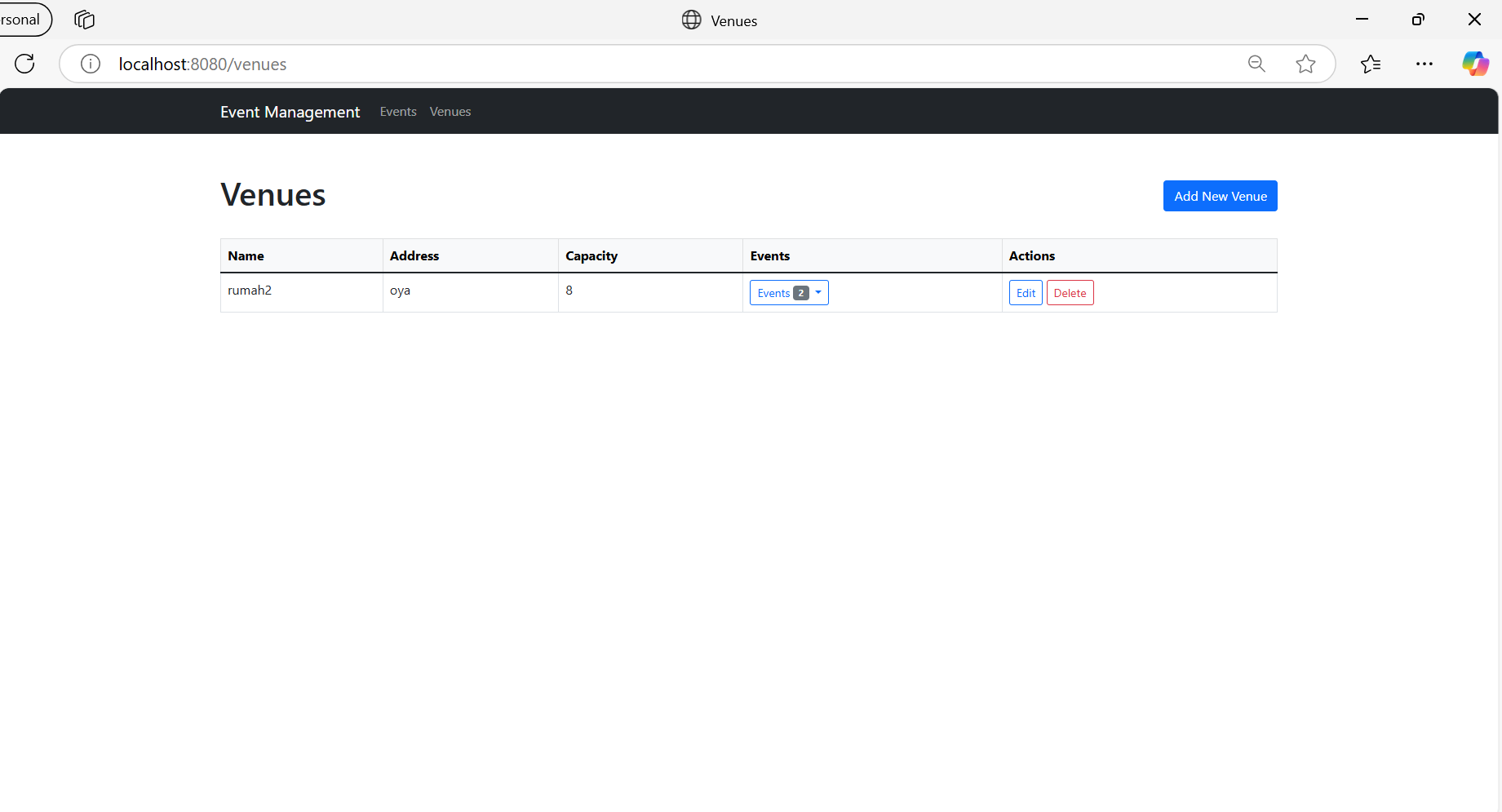 Event Management System Documentation | booking_system